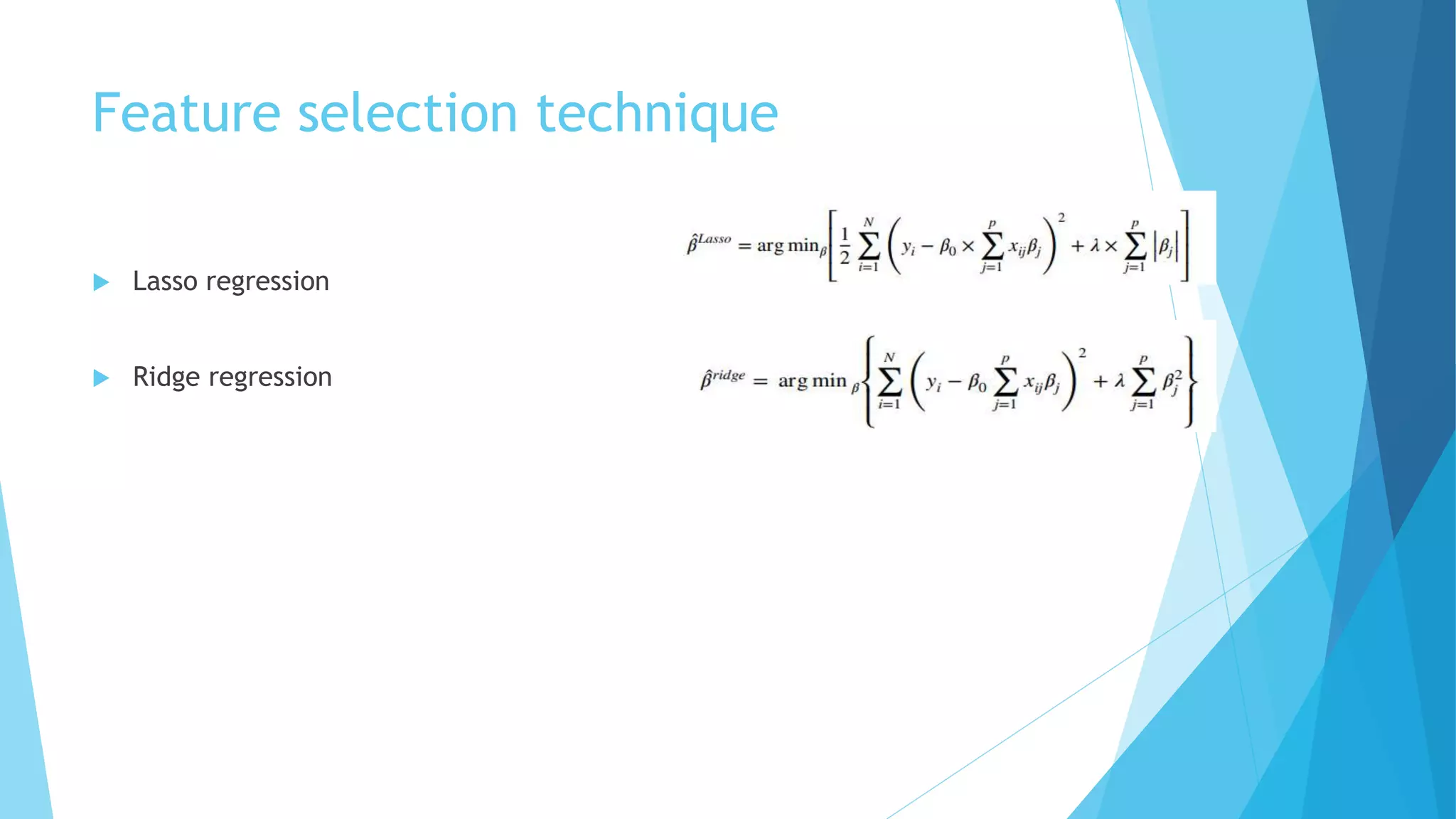 Feature selection techniques for AER.pptx