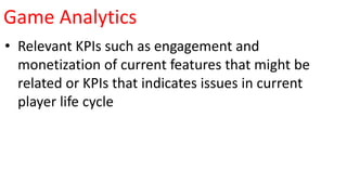 Games features ideas and prioritization | PPTX