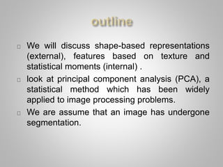 Features image processing and Extaction | PPTX