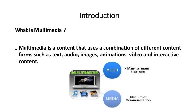 Features in Multimedia