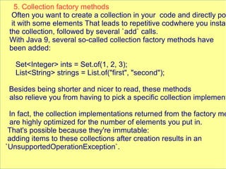 Features java9 | PPT