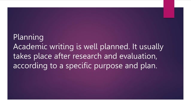 The Ten Features of English Academic Writing | PPTX | Poetry | Books ...