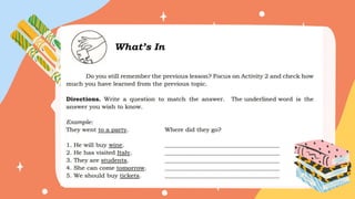 features of academic writing - Grade 7 English Lesson | PPTX