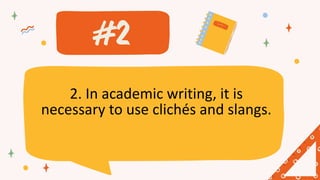 features of academic writing - Grade 7 English Lesson | PPTX