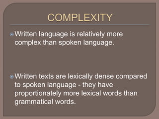 Features of academic writing | PPTX