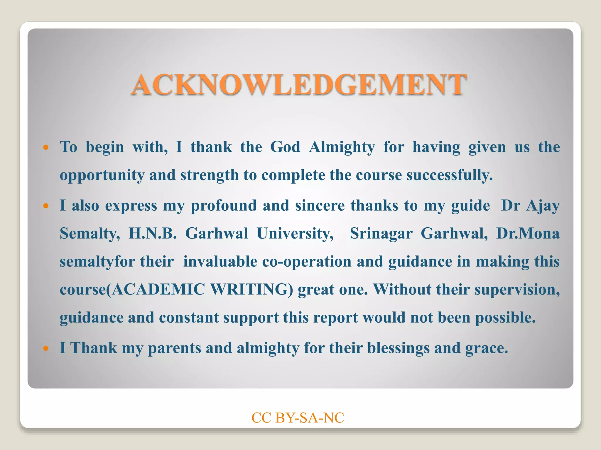 Features of academic writing by archana.ppt