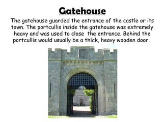 Features of a castle | PPT