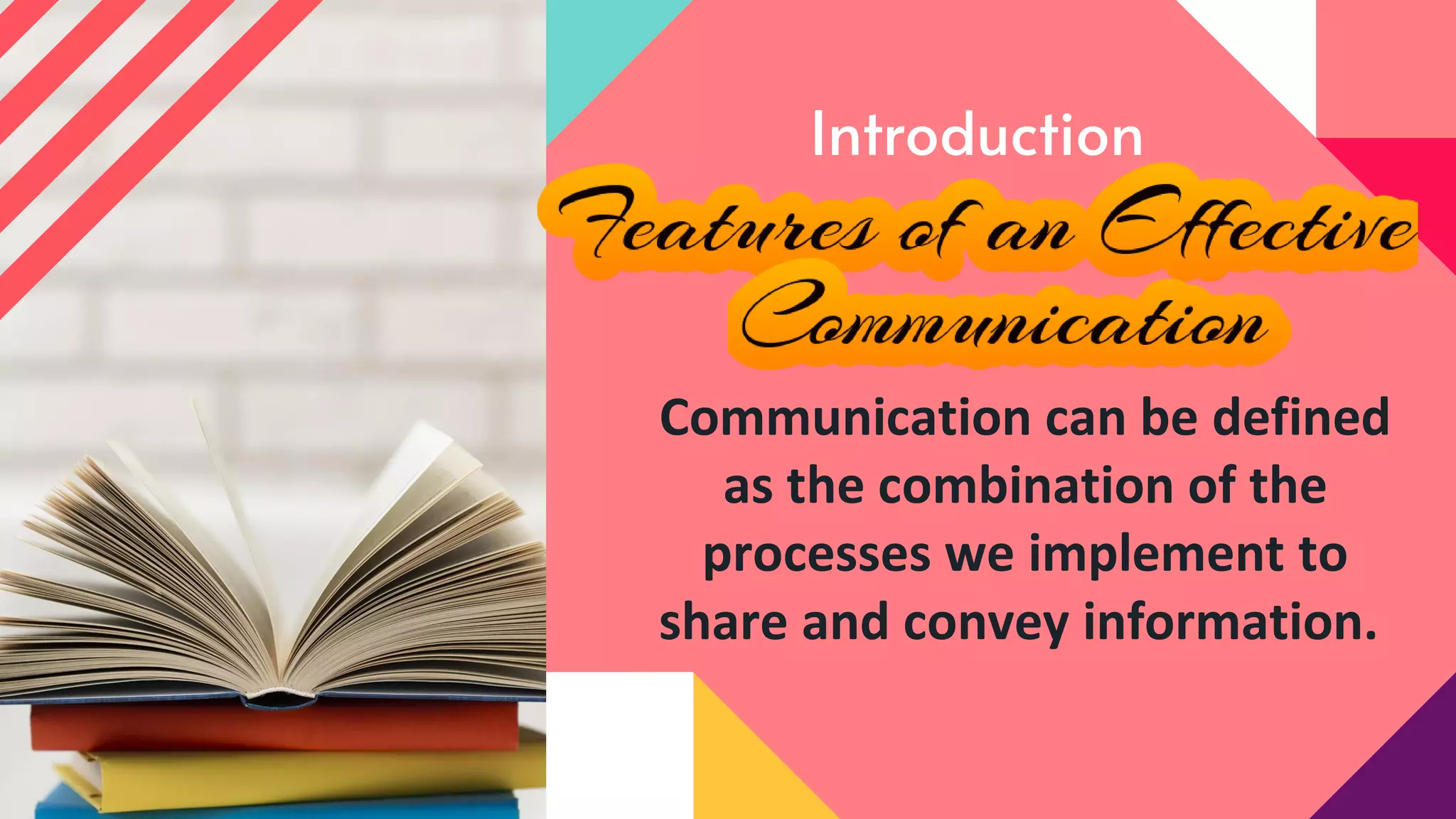 Features of an effective communication | PDF