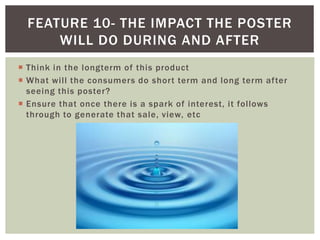 Important Features To Create a Good Poster | PPTX