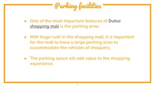 Features of a shopping mall | PPTX