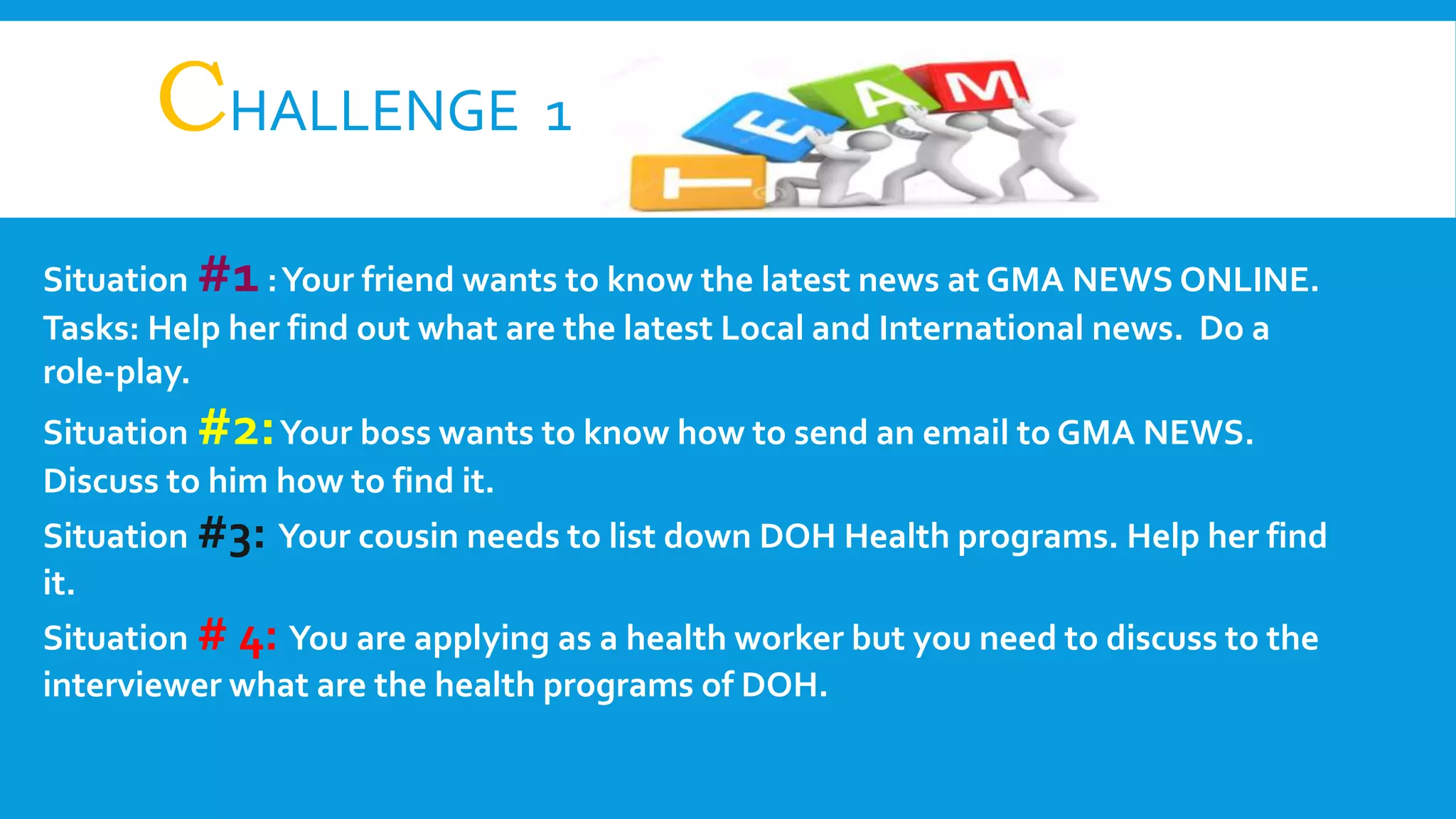 Features of a website lesson | PPTX