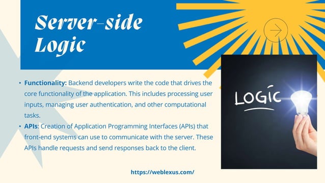 Features of Backend Development and Understanding Core Development ...