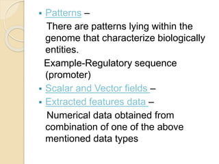 Features of biological databases | PPTX
