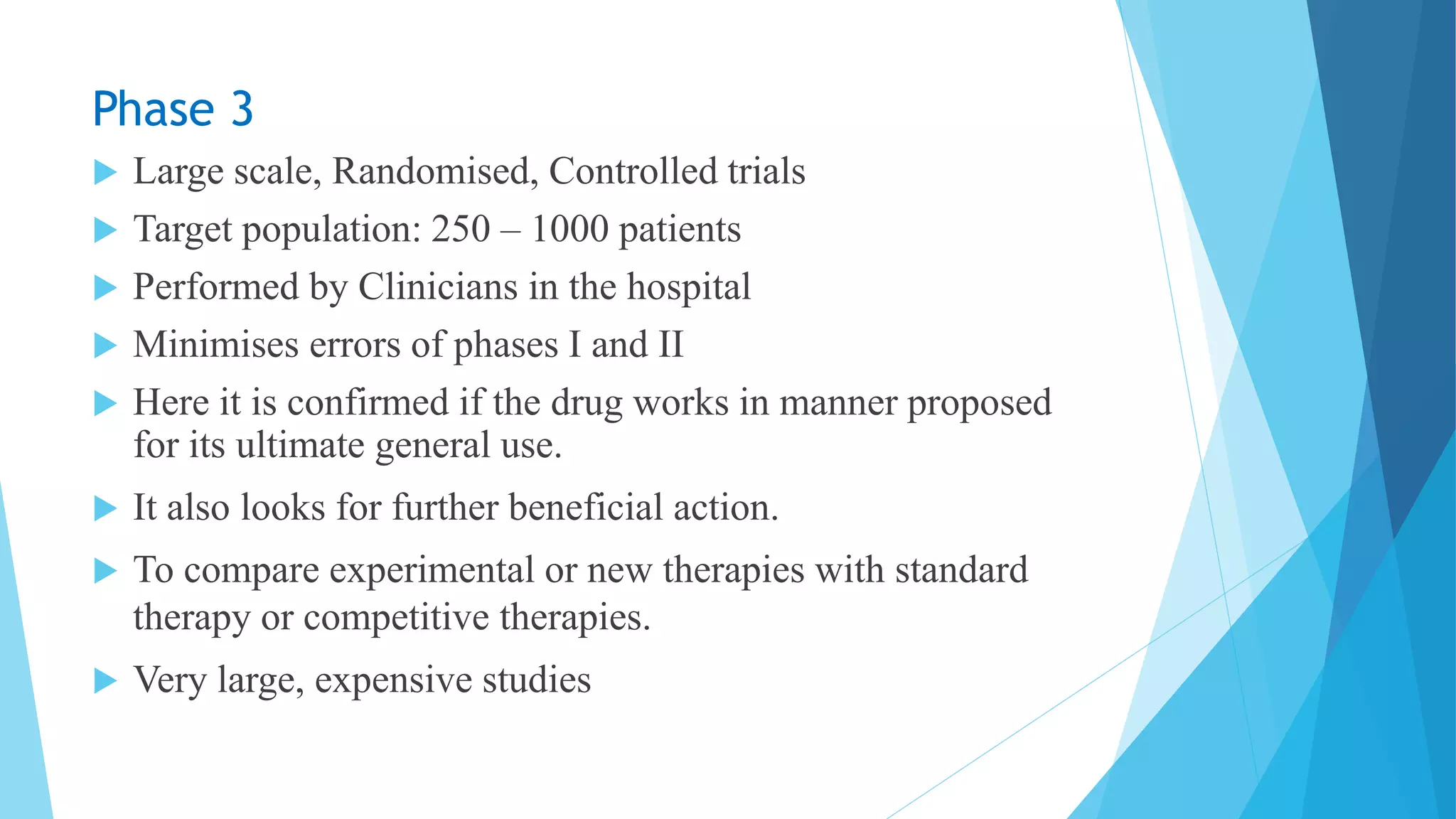 Features of clinical trials | PPTX