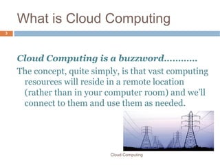 Features of cloud | PPT