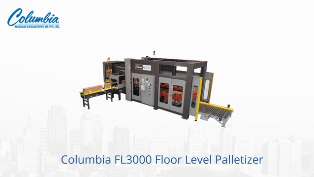 Features of Columbia FL3000 Floor Level Palletizer | PDF