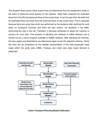 Features of Comprehensive Transportation Plan and Direction | PDF
