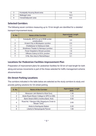Features of Comprehensive Transportation Plan and Direction | PDF