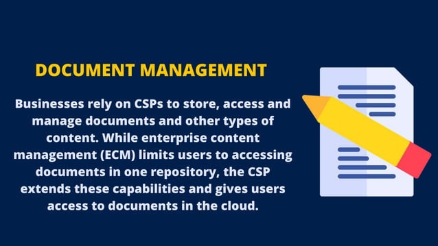 Content Service Platforms And Their Features | PPTX | Business ...