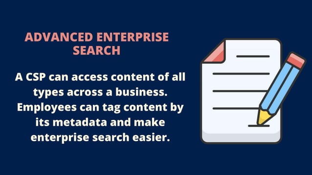 Content Service Platforms And Their Features | PPTX | Business ...