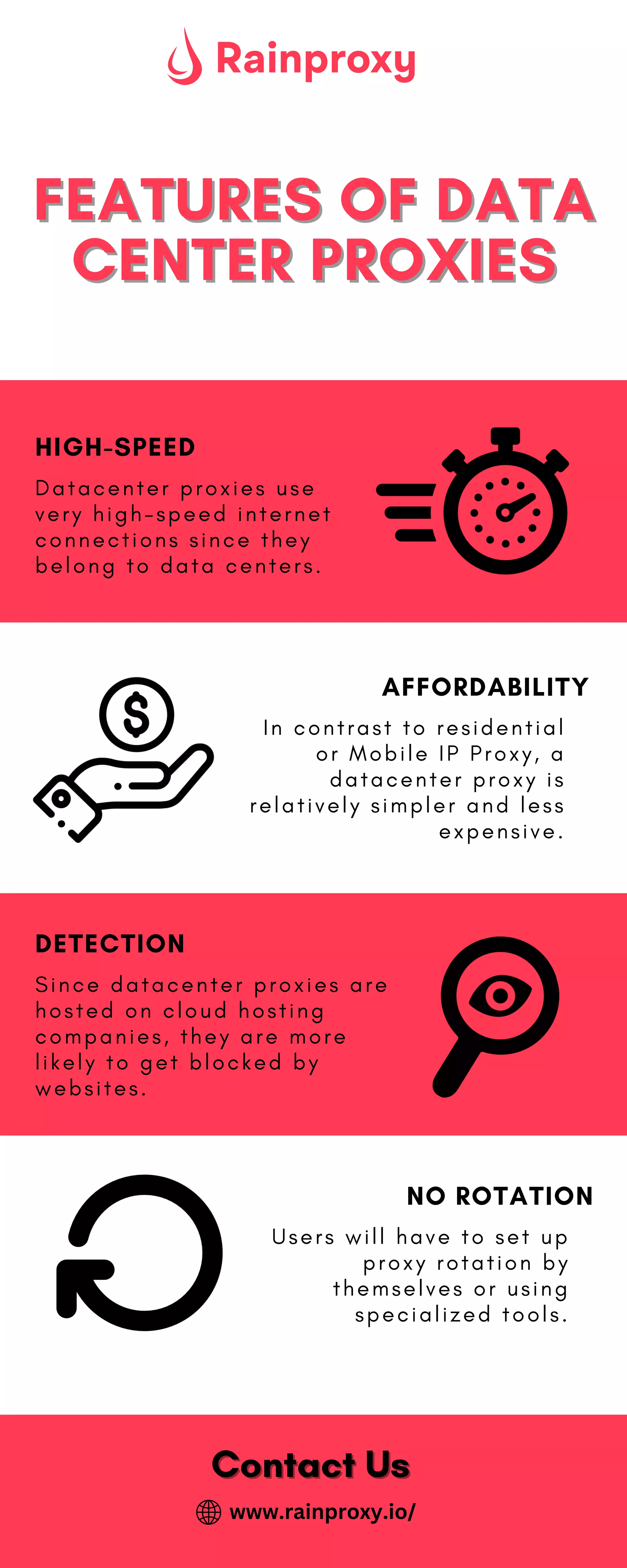 Features of Data Center proxies | PDF
