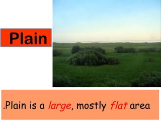 Features of earth`s surface | PPT