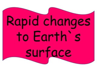 Features of earth`s surface | PPT