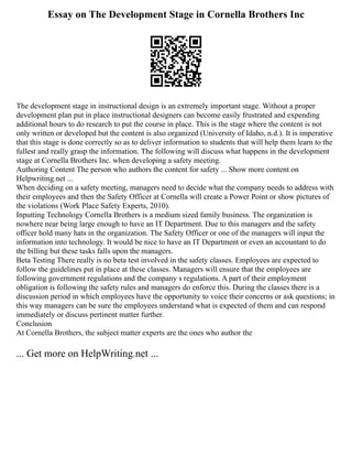 Features Of Essay Writing | PDF