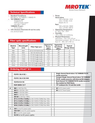 Features of fcat01 | PDF