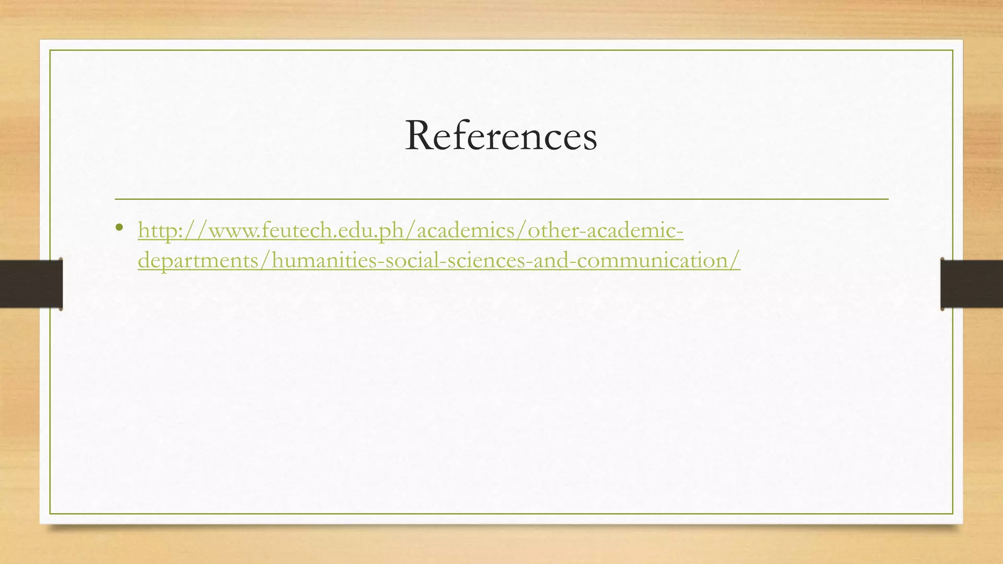 Features of FEU Tech Library and English Resource Center | PPTX