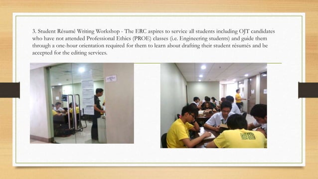 Features of FEU Tech Library and English Resource Center | PPTX
