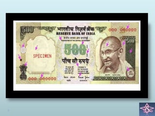 Features of genuine currency notes | PPSX