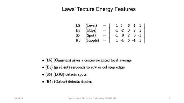 Features of Gray level run length matrix.pptx