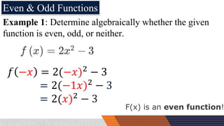 Features of Graph - End behaviors.pptx