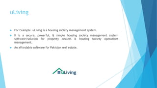 Features of Housing Society Management System | PPTX