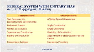 Features of indian constitution | PPT | Free Download