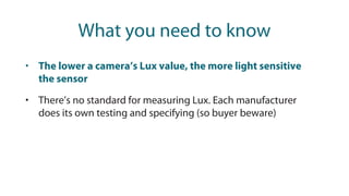 IP Camera Features | PPT