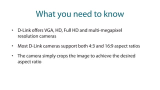 IP Camera Features | PPT