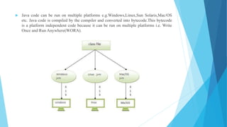 Features of java 02 | PPT