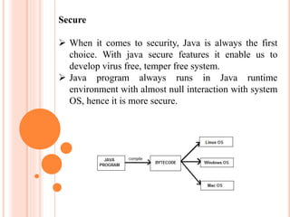 Features of java | PPT