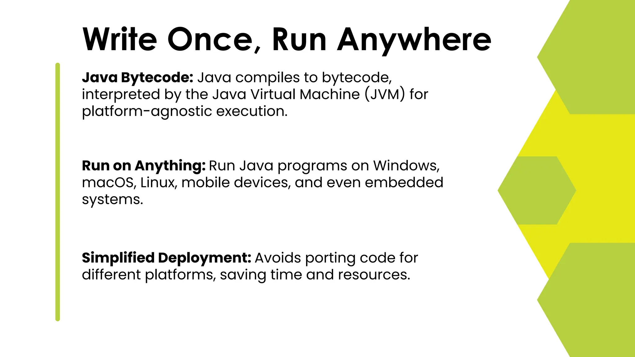 Features of Java- Explore various features of Java | PPT