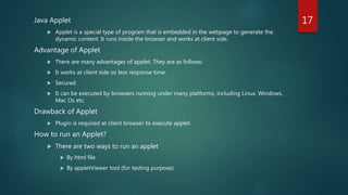 Features of java unit 1 | PPT
