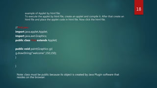 Features of java unit 1 | PPT