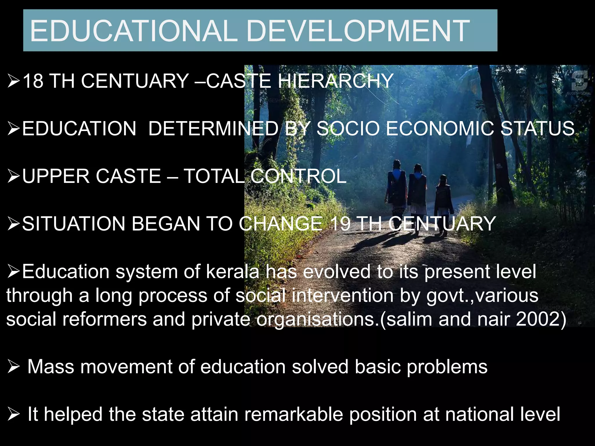 Features of kerala model of development | PPTX