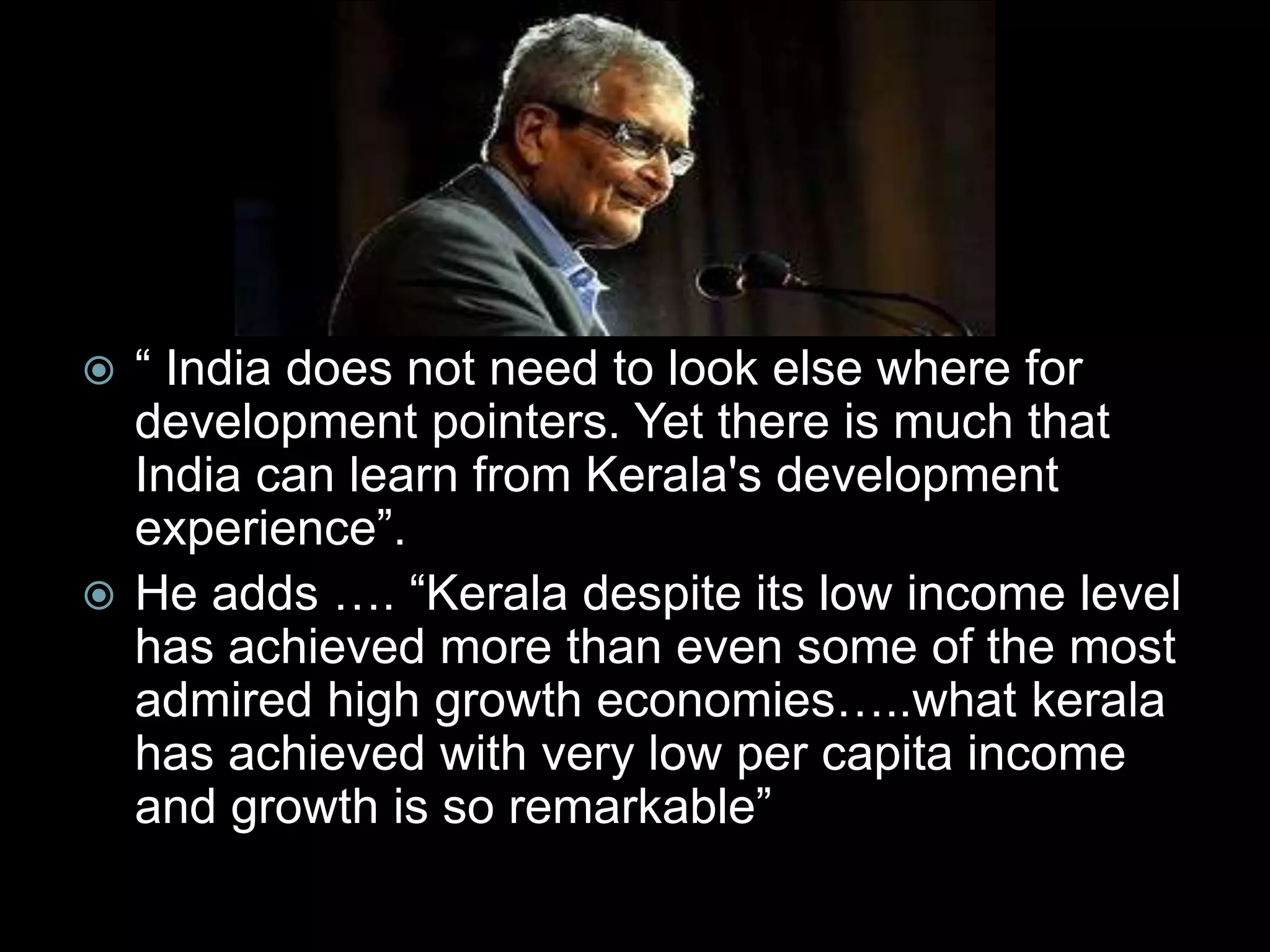 Features of kerala model of development | PPTX