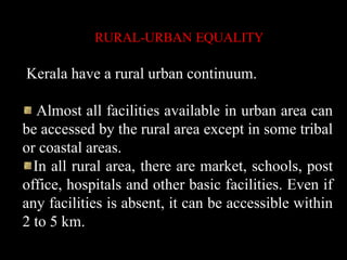 Features of kerala model of development | PPTX