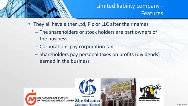 Features of limited liability companies | PPT