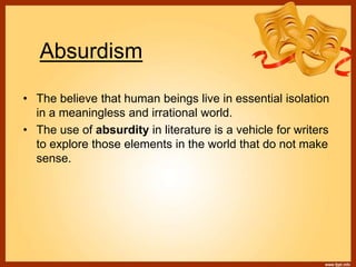 Features of Modern Drama | PPTX | Drama | Genres