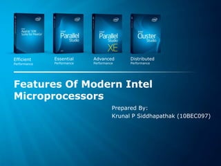 Intel Microprocessors