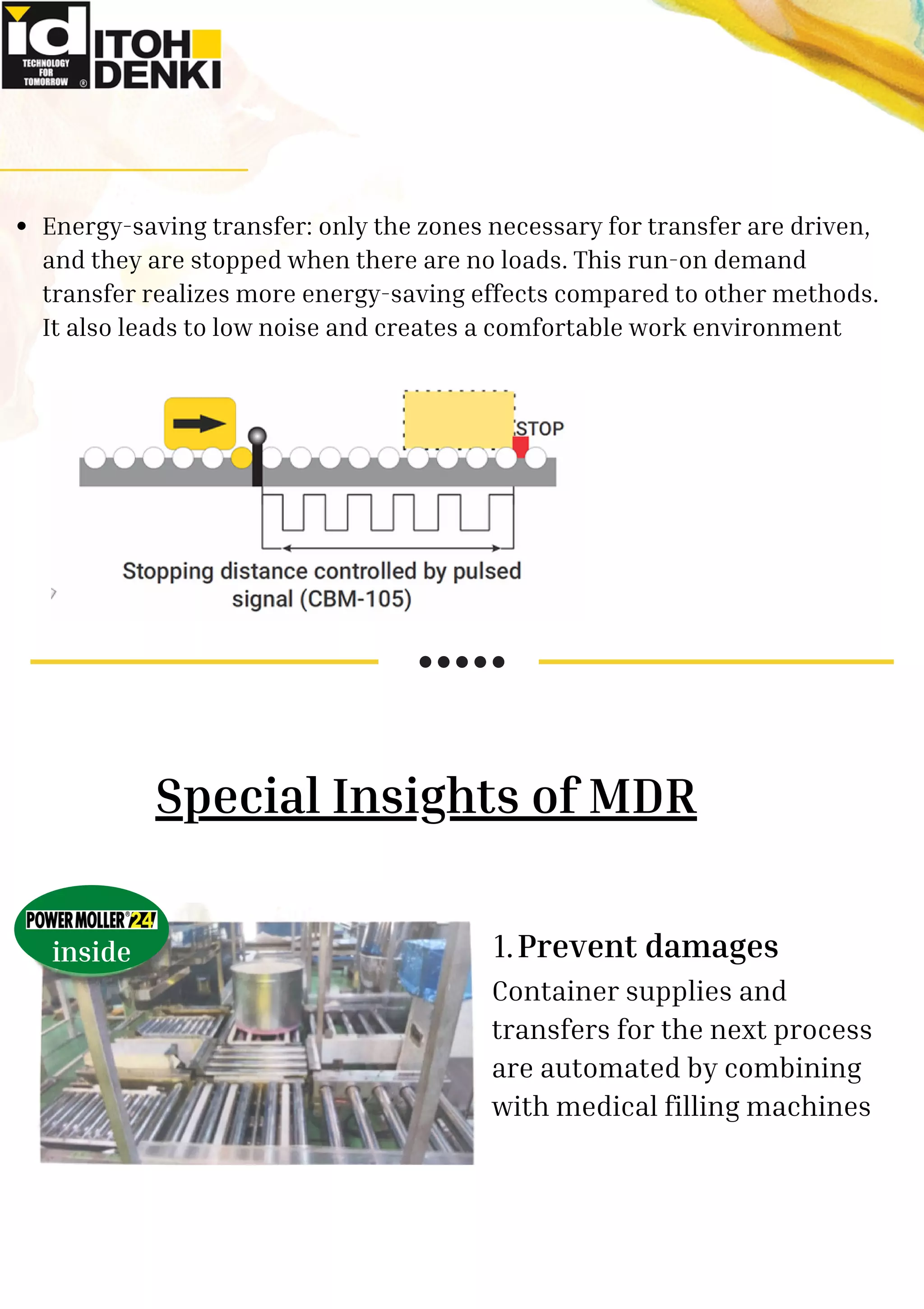 Introducing unique benefits of MDR (Motorized Driven Roller) conveyor | PDF